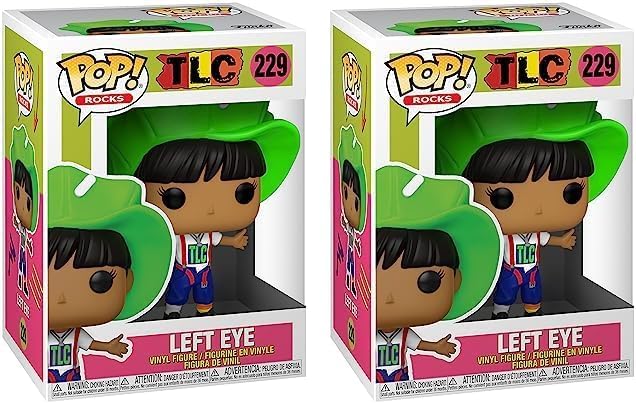 Amazon.com: Funko POP! Rocks: TLC - Left-Eye #229 (Pack of 2) : Toys ...