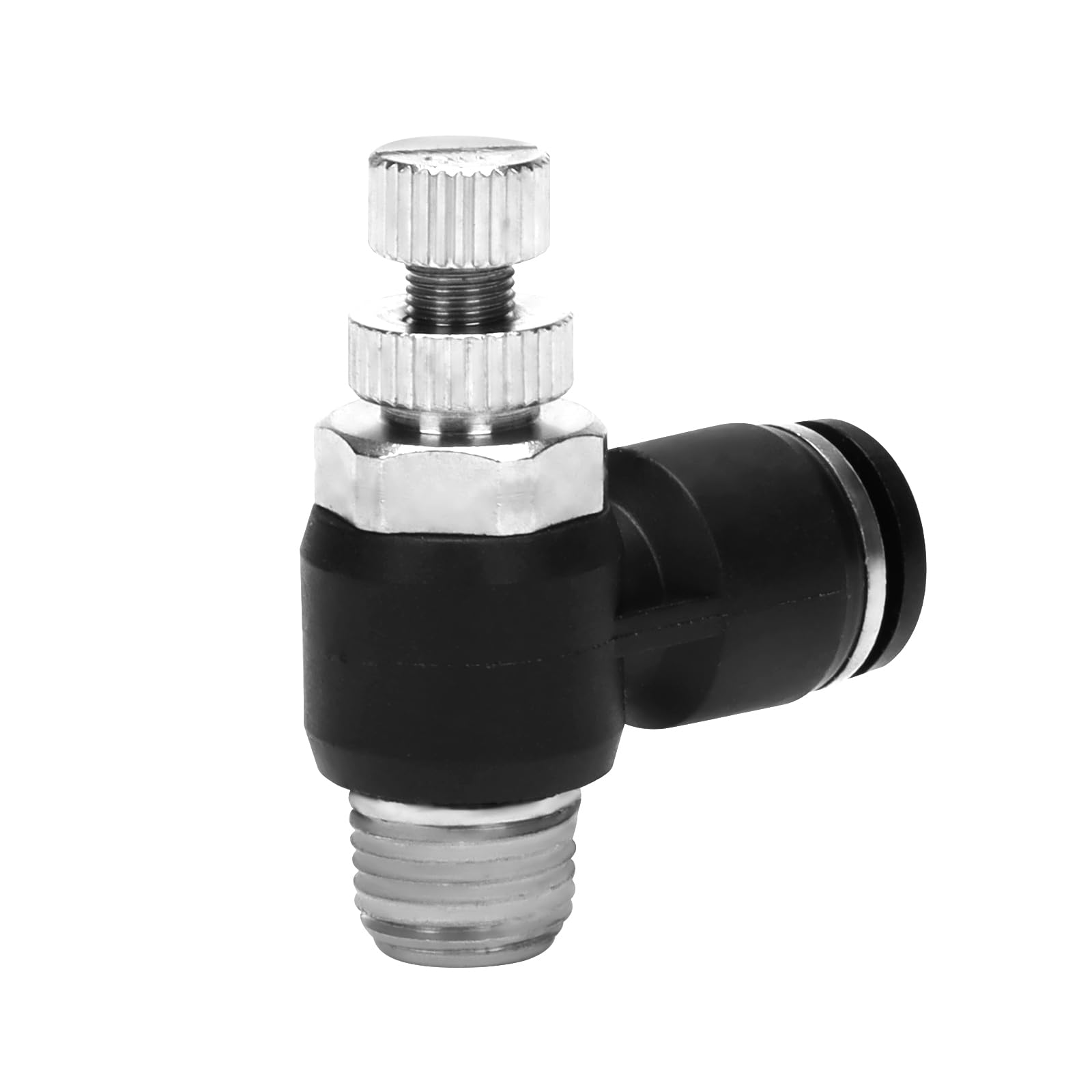 Snapklik.com : DERPIPE Air Flow Control Valve - 1/4" Tube OD X 1/8 ...