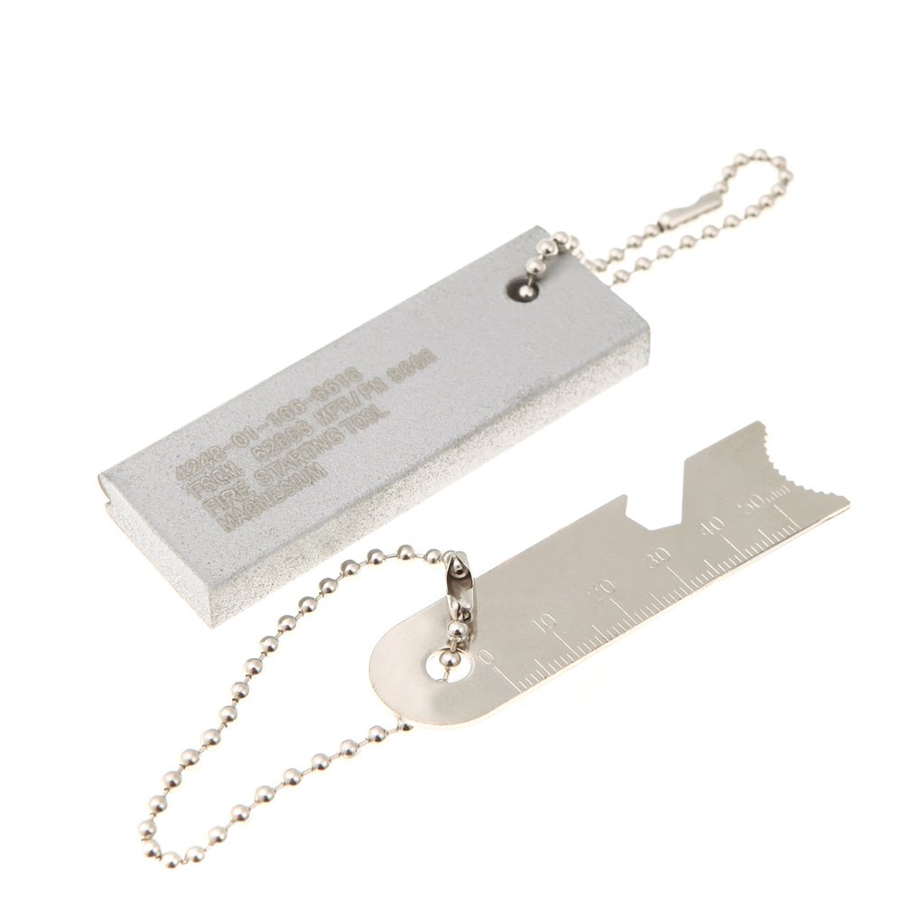 Buy 4 in 1 Ultimate Metal Survival Magnesium Block (Solid bar) fire ...