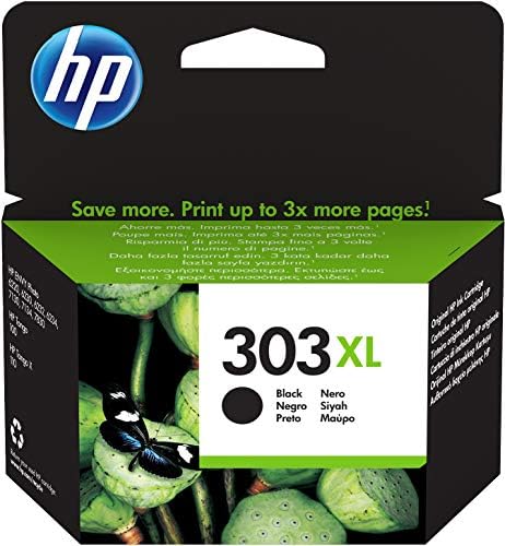 HP Genuine 303XL High Capacity Black Ink Cartridge: Amazon.co.uk ...