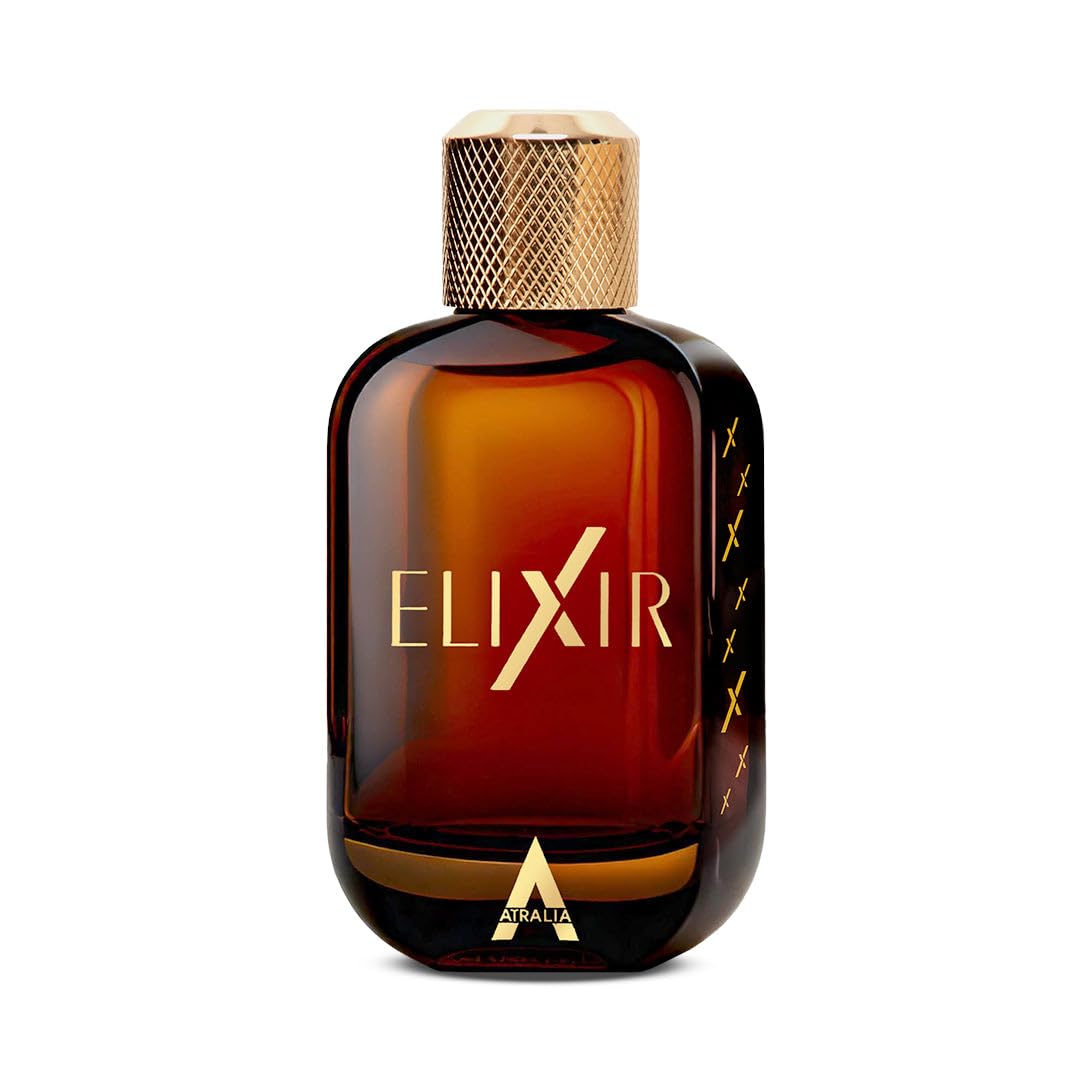 Amazon.com : Atralia Elixir Eau De Parfum for Men 100Ml 3.4Oz - Luxurious and Long Lasting ...