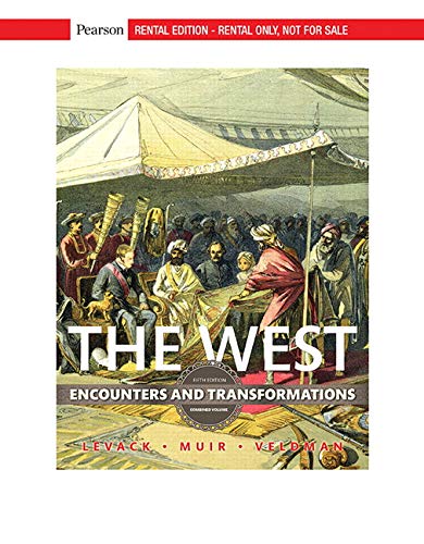 Amazon.com: The West: Encounters and Transformations, Combined Volume ...