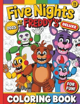 Amazon.com: COLORING BOOK: ( ꜰive ɴights at ꜰreddy's ): 9798268942859 ...