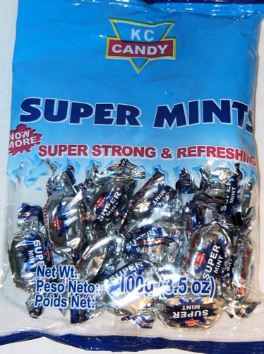 Amazon.com : Super Mints Super Strong & Refreshing 100g,3.5 Oz : Candy ...