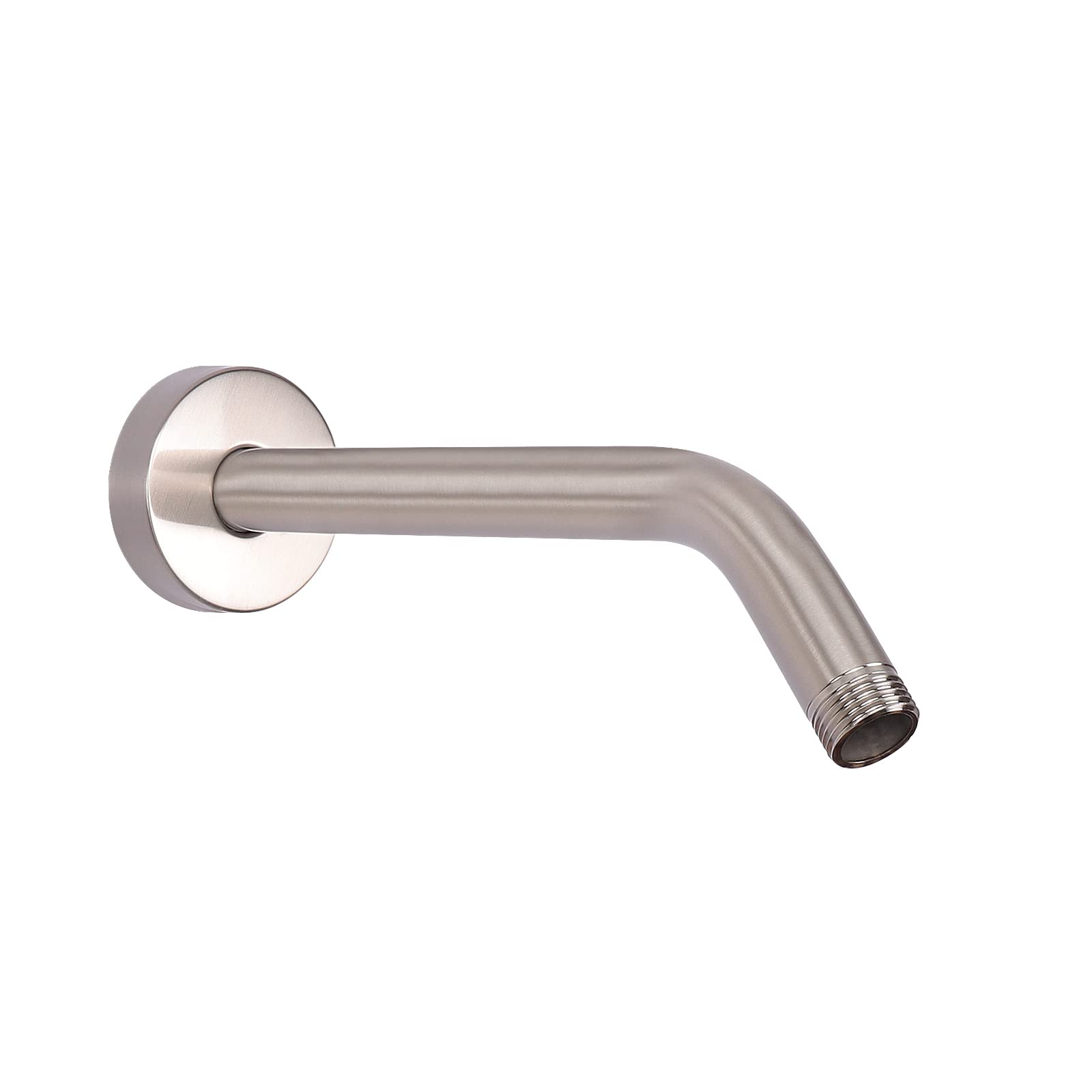 HarJue Shower Arm with Flange and Teflon Tape, Wall Mounted Shower Pipe ...