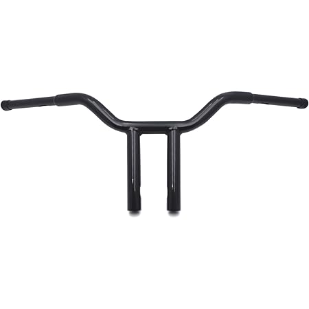 Amazon.com: SMT- Black MX-T Bars Handlebar 12" Tall 31" wide For Harley ...