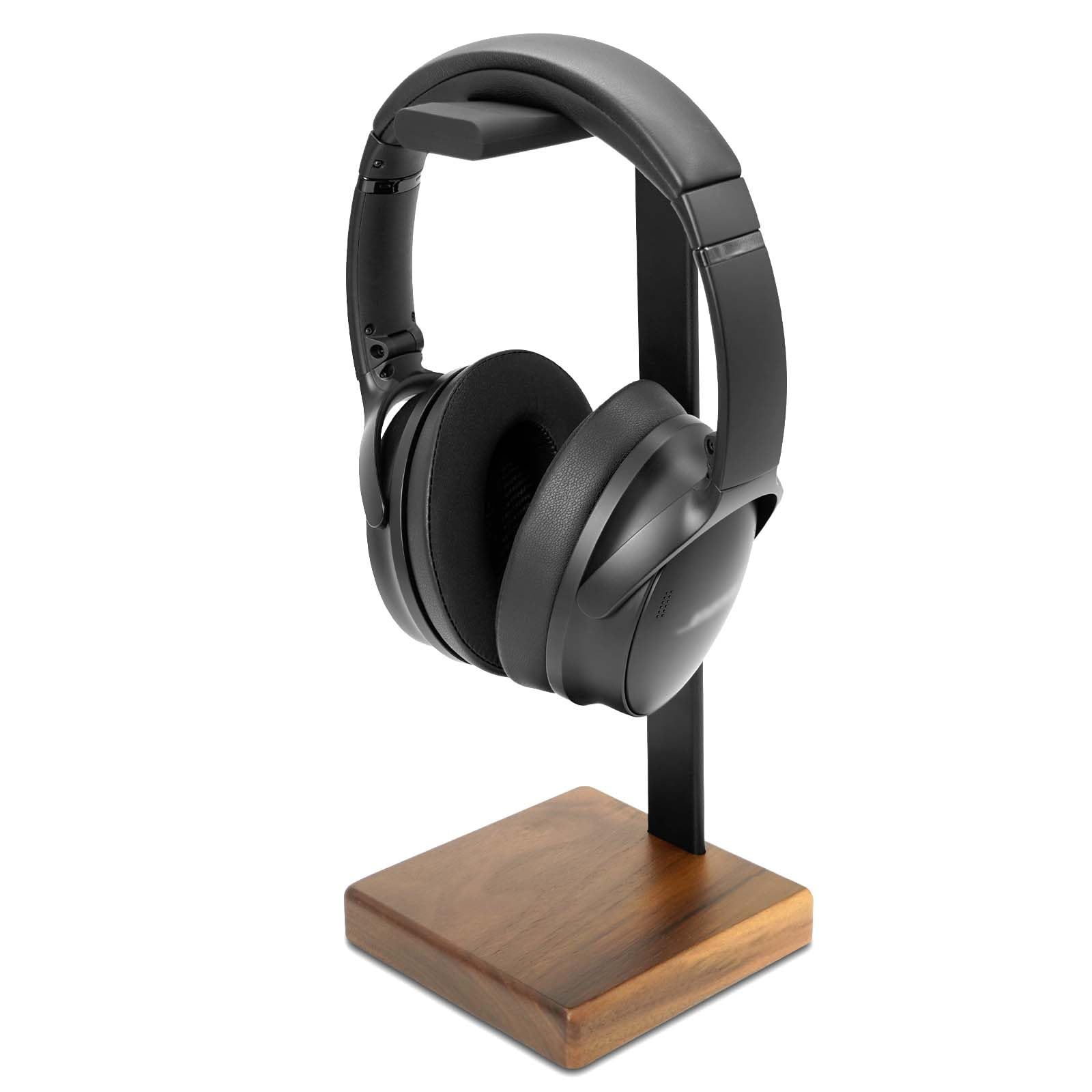 Snapklik.com : Headphone Stand For Desk - Wooden Headset Stand For Desk ...