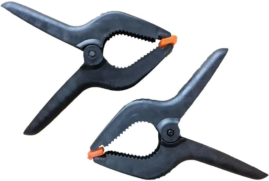 Vectbyte 4 PCS 6 inch Professional Plastic Large Spring Clamps Heavy ...