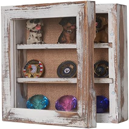 Amazon.com - 11x14 Shadow Box with Shelves, Large Shadow Boxes Frame ...