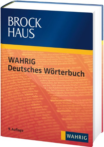 Brockhaus WAHRIG Deutsches Wörterbuch mit CD-ROM: Wahrig Burfeind ...