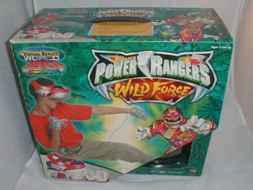 Buy Power Rangers Wild Force Virtual Reality 3-D Color Game Plug & Play ...