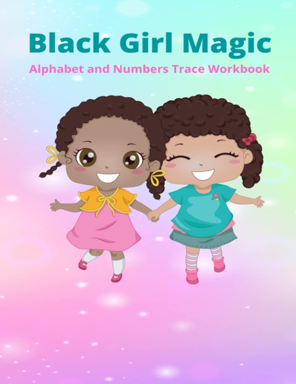Black Girl Magic Alphabet And Numbers Trace Workbook Letter Trace ...