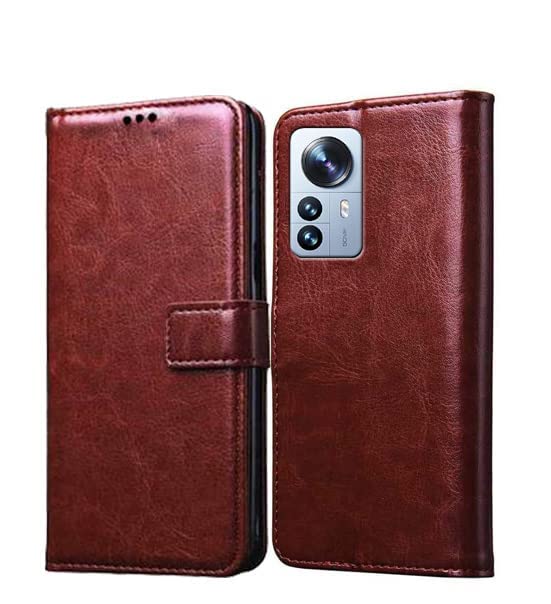 CELLSHOP Redmi Note 12 Pro 5G Flip Cover | Leather Finish | Inside ...