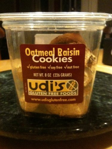 Amazon.com: NEW Udi's Gluten Free Oatmeal Raisin Cookies 8 oz. - case ...