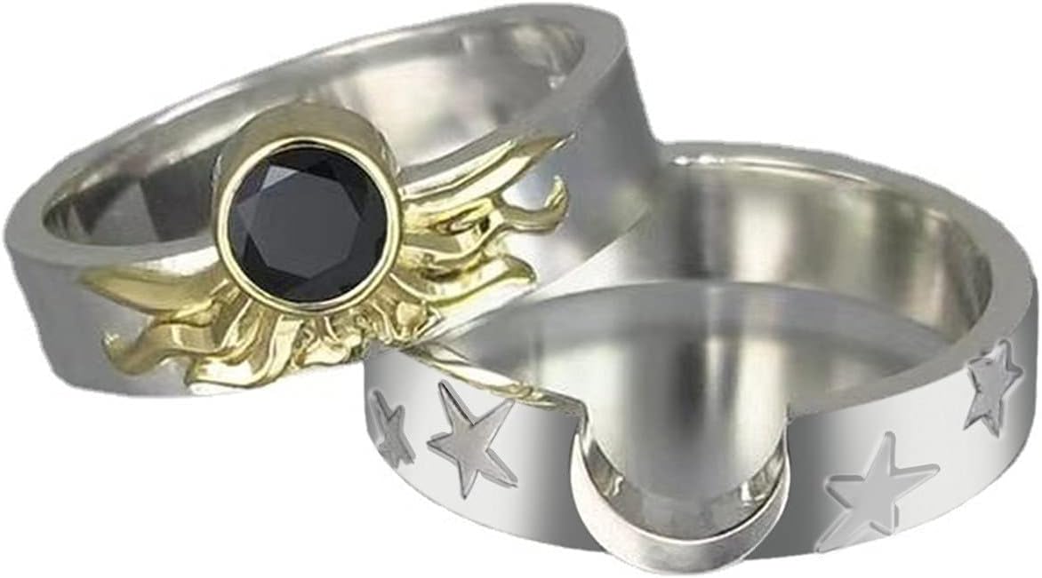 Amazon.com: Pinkie Rings for Women Women's Shaped Heart Layer Ring Men ...