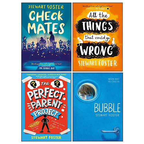 Stewart Foster 4 Books Collection Set (The Bubble Boy, All The Things ...