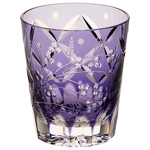 Kagami Crystal (Edo Kiriko Shochu Rock Glass Traditional Craftsman Root ...