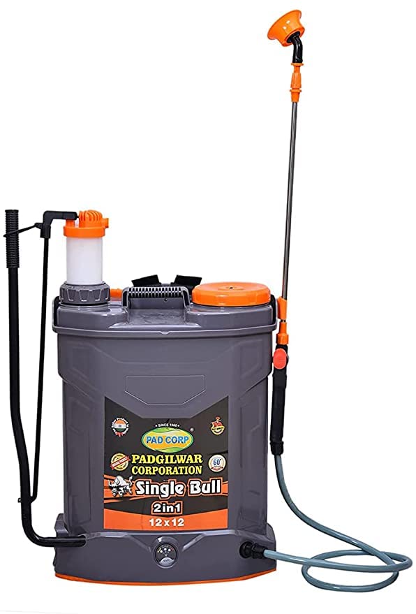 PAD CORP Single Bull 2IN 1 Manual Battery Operated Sprayer Pump 12V x ...