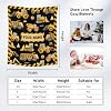 Amazon.com: Personalized Construction Blanket, Soft Warm Flannel Throw ...