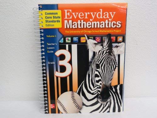 EVeryday Mathematics Grade 3 V.1 Teacher's Lesson Guide: Various ...