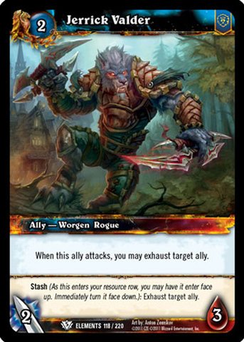 Wow Tcg Orc Cards