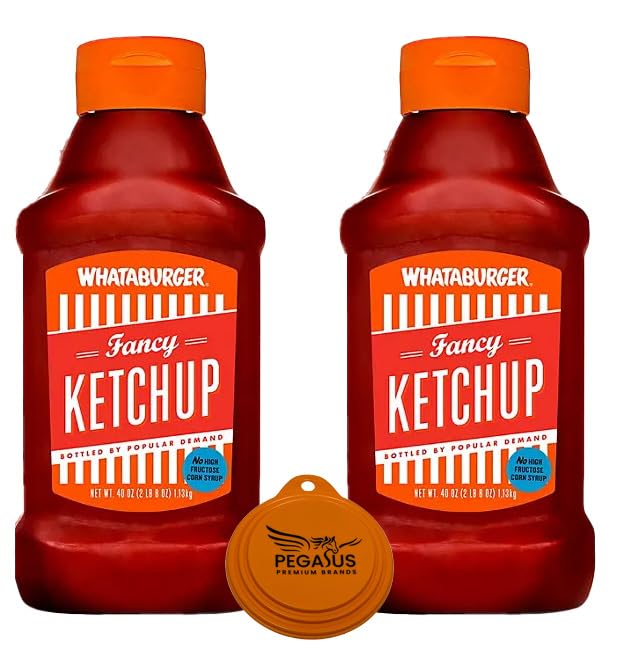 Amazon.com : PPB Variety Pack - Whataburger Fancy Ketchup 40oz (2 Pack ...