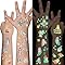 Unicorn Luminous Temporary Tattoos - 128pcs Safe & Non-Toxic Glow In ...