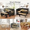 Amazon.com - KOBY HOME Breakfast Nook Kitchen Corner Dining Table Bench ...