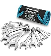DURATECH Double Open End Spanner Set, Super-Thin Open Ended Wrench Flat ...