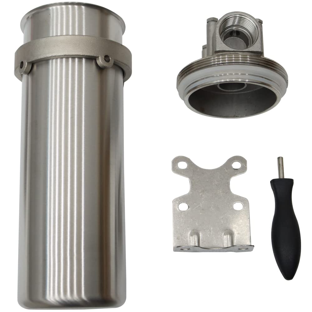Snapklik.com : INTBUYING Heavy Duty Water Filter Shell Housing Whole ...