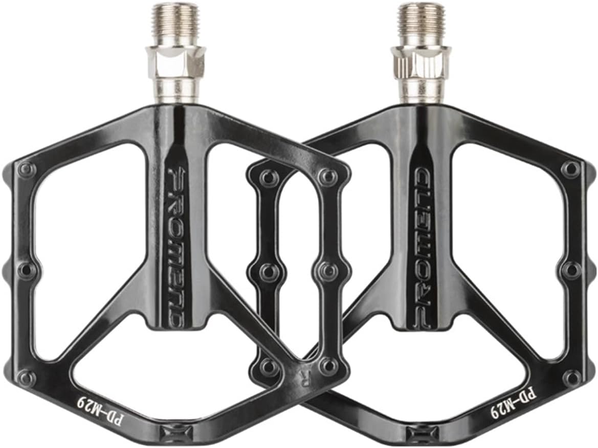 Amazon.com : Mountain Bike Pedals, Large Size Aluminum Alloy Body with ...
