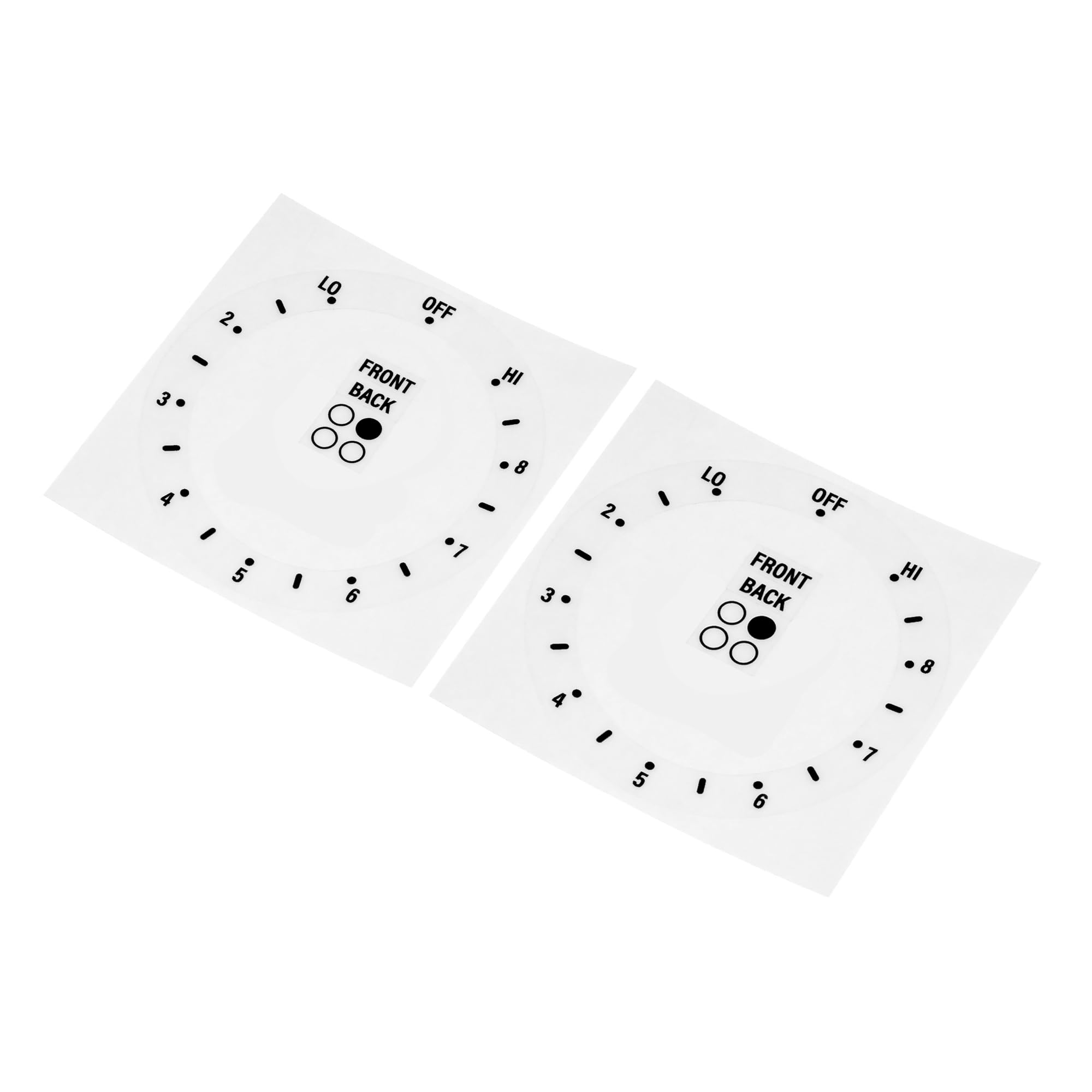 Amazon.com: HALLMERS 2 Dials Lo-Hi Anti Clockwise Dial 4 Hob Electric ...