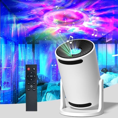 Star Projector Galaxy Projector, 15 Colors+Bluetooth+Dimmable Nebula ...