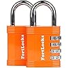 FortLocks Padlock - 4 Digit Combination Lock for Gym Outdoor & School ...