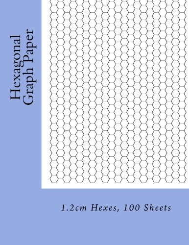 Hexagonal Graph Paper 1 2cm Hexes 100 Sheets | Desertcart INDIA