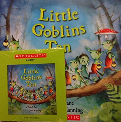 Amazon.com: Little Goblins Ten with Read Along Cd: Pamela jane: Books