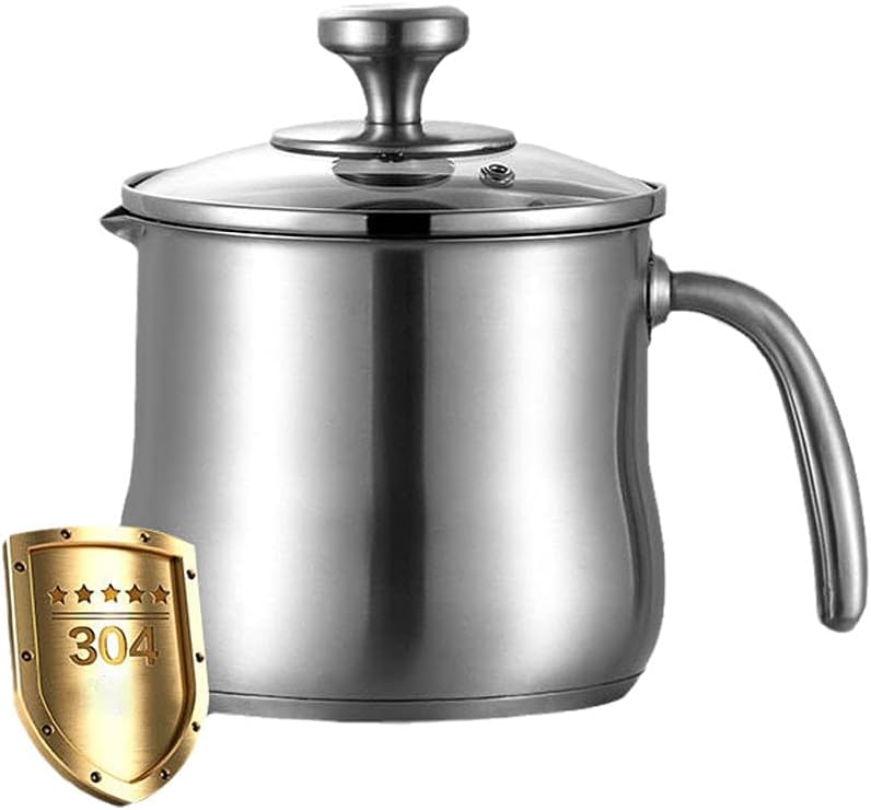 Amazon.com: 1.5 Quart Stainless Steel Saucepan with Pour Spout ...