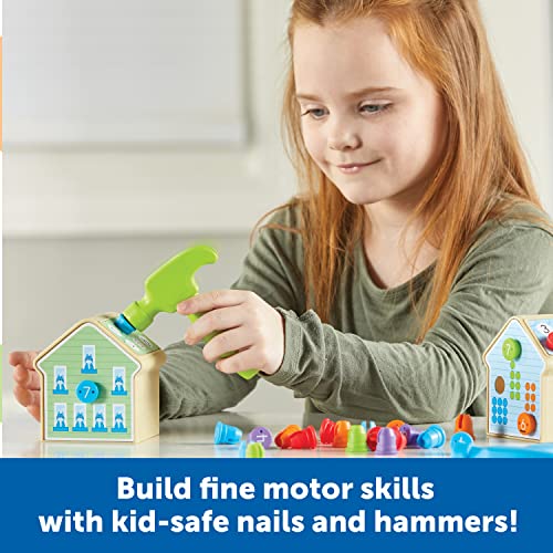 Learning Resources Number Nails Activity Set, Ages 4+, Maths Games For ...