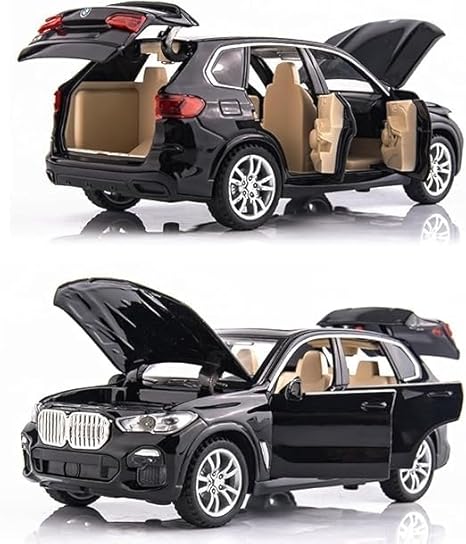 INTEARCH STUDIO 1:32 BMW X5 Toy Car Metal Pull Back Diecast Car with ...