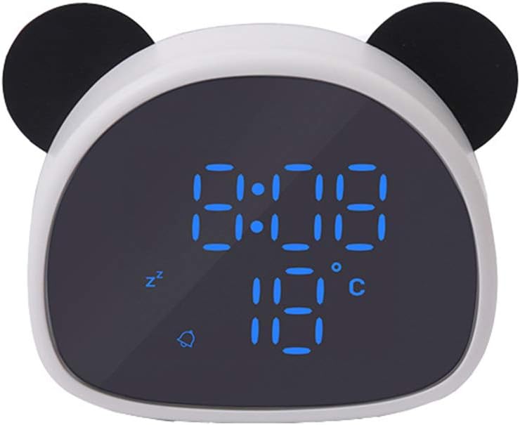 Amazon.com: Enjoy Best Time Cute Panda Alarm Clock,Digital LED Desktop ...
