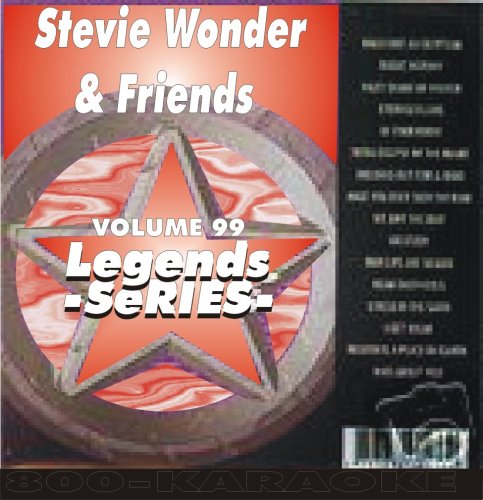 LEGENDS - Stevie Wonder & Others 16 Song Karaoke CDG Legends #99 ...