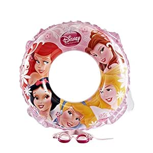 Buy Mesuca Swimming Ring Float Tube and Goggles for Kids, Disney ...