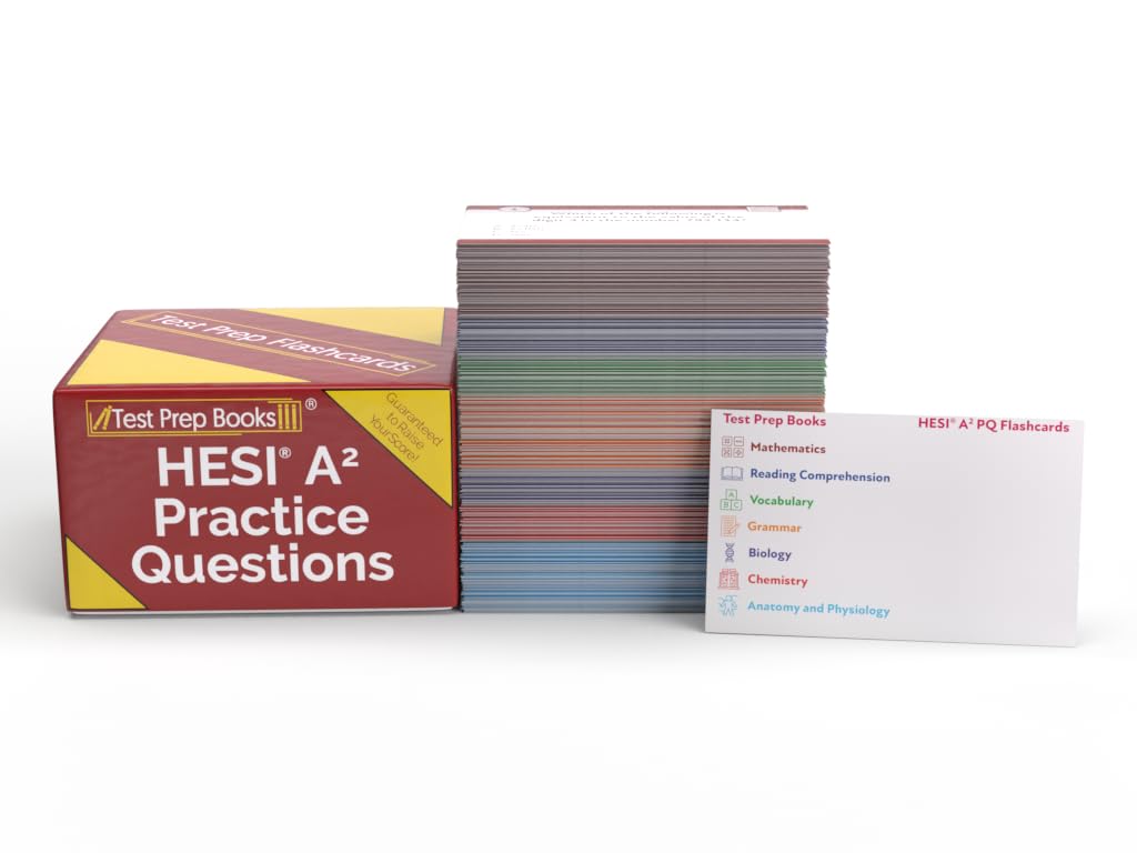 Amazon.com: HESI A2 Practice Question Study Cards 2025-2026: HESI Exam ...