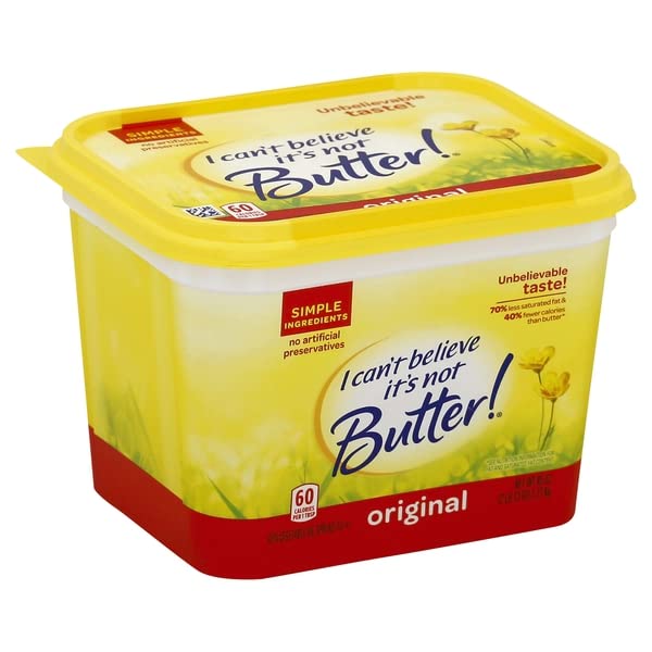 Amazon.com: It's Not Butter, I Cant Believe Its Not Butter Vegetable ...