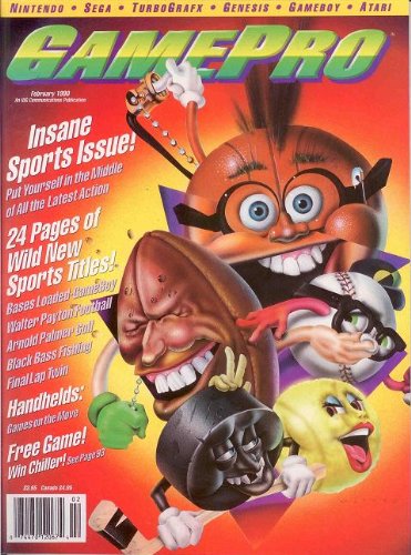 GAMEPRO (February,1990): Charlie T. Aslan, Gary Barth, David Winstead ...