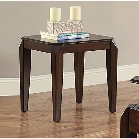 Amazon.com: ACME Amado End Table - - Walnut : Home & Kitchen
