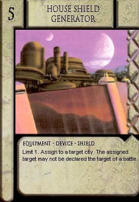 DUNE CCG EYE OF THE STORM HOUSE SHIELD GENERATOR 126R at Amazon's ...