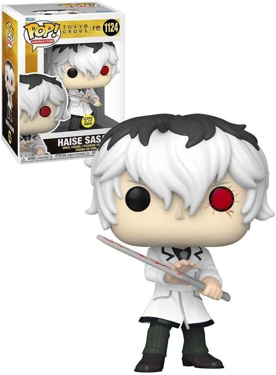 Amazon.com: Funko Pop! Tokyo Ghoul Ken Kaneki Silver Chrome Funimation ...