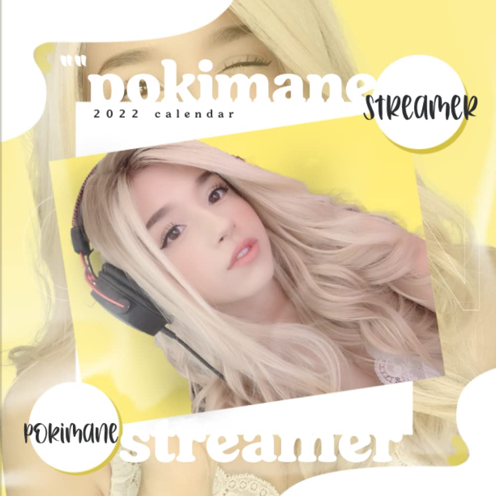 Buy Pokimane Streamer 2022: Pokimane Streamer 2022 Planner with Monthly ...