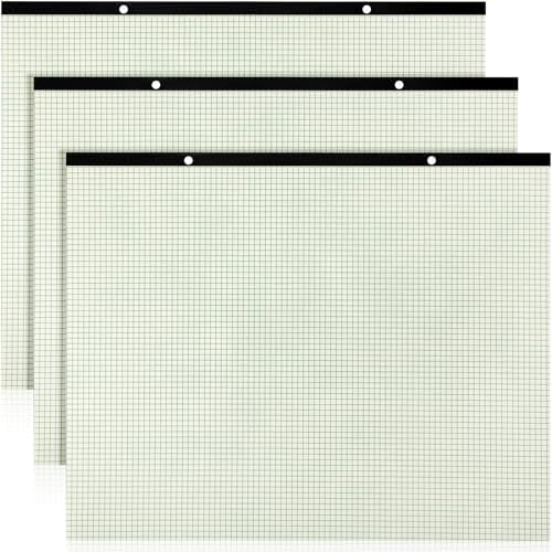 Amazon.com : Fainne 3 Pcs Large Engineering Graph Paper Grid Graph ...
